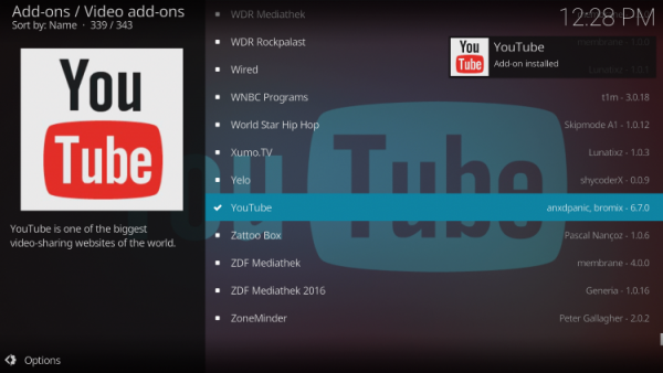 How to Install YouTube Kodi Addon