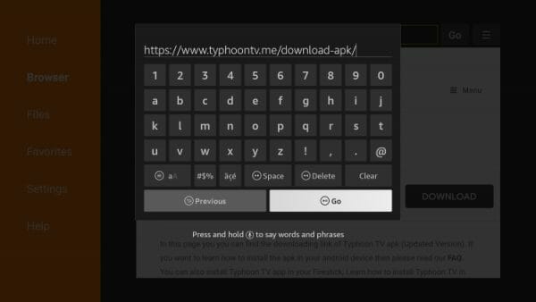 Install Typhoon TV on Firestick, Fire TV, and Android TV