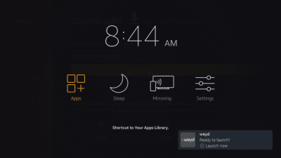 Install Weyd APK on Firestick/Fire TV and Android TV Box (2022)