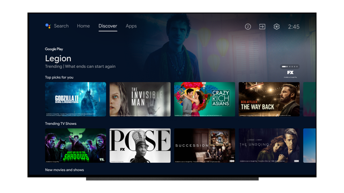 Google TV Interface Will Begin to Appear on Android TV Devices