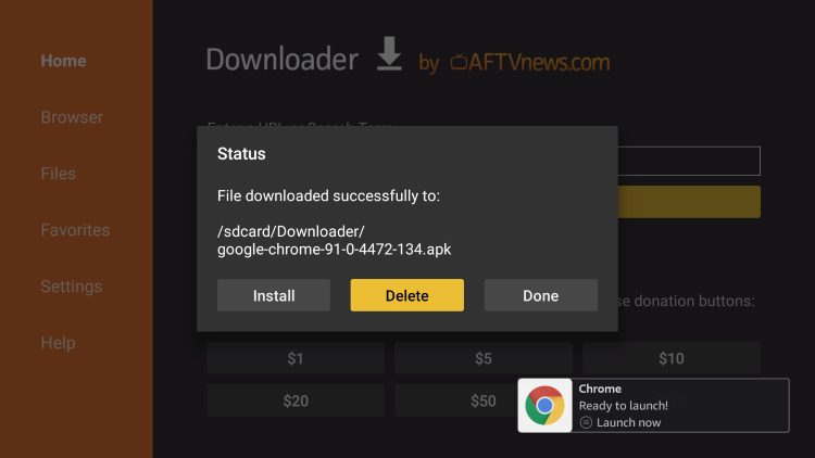 How to Install Google Chrome on Firestick/Android TV