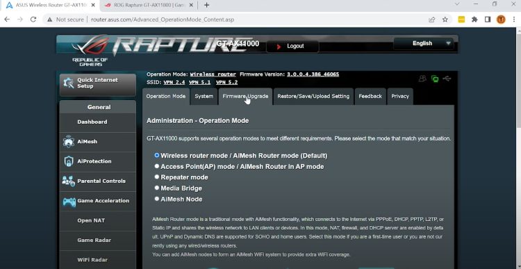 How to Restore Asus Firmware on a Router