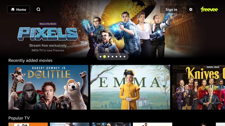 Freevee on Amazon Firestick, Roku, & Android - Free Movies & Shows