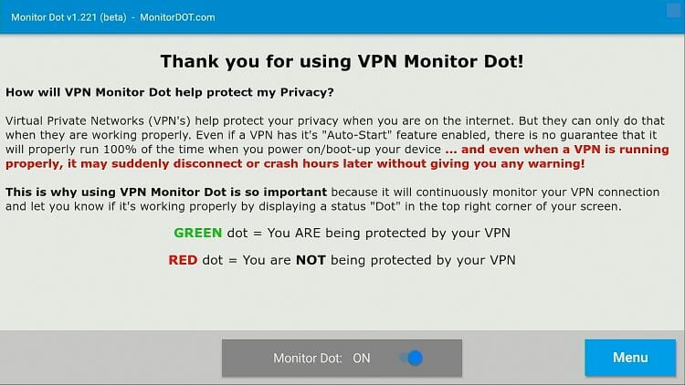 How to Install VPN Monitor Dot on Firestick/Android TV