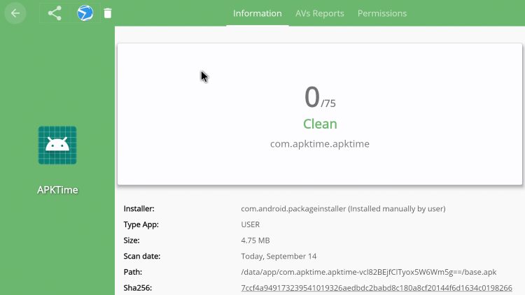 VirusTotal For Firestick/Android TV (Free Virus Scanner)