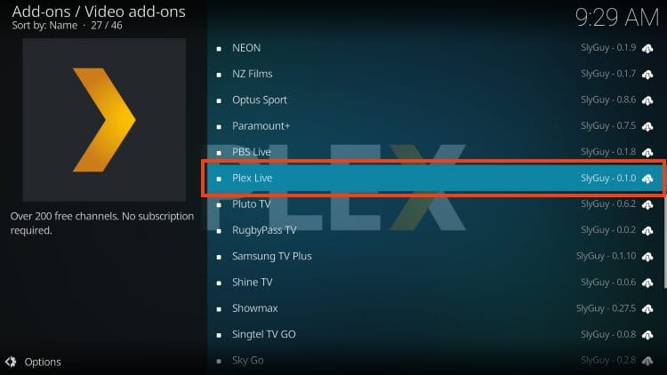 How to Install Plex Live Addon on Kodi (Firestick & Android TV)