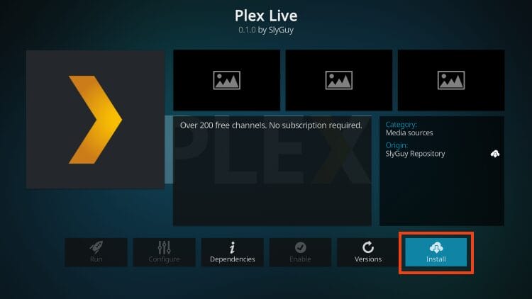How to Install Plex Live Addon on Kodi (Firestick & Android TV)