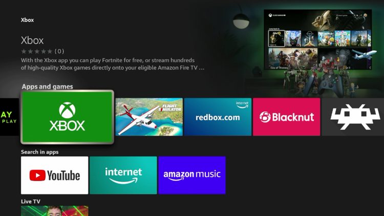 Xbox App Now Available on Firestick/Fire TV