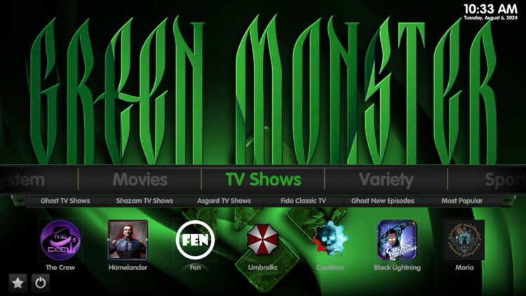 How to Install Green Monster Build on Kodi (Updated for Kodi 21)