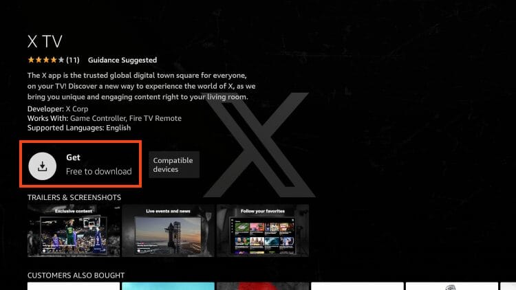 How to Install X TV (Formerly Twitter) on Firestick/Android TV