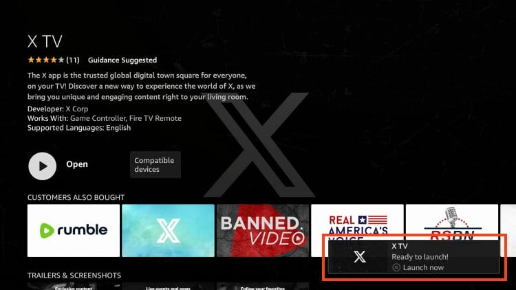 How to Install X TV (Formerly Twitter) on Firestick/Android TV