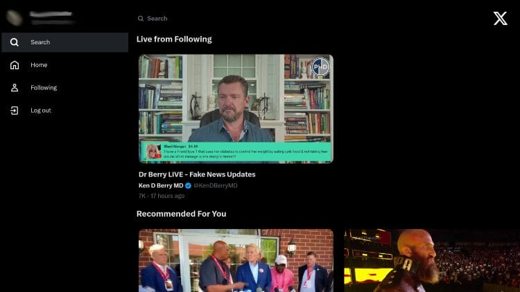 How to Install X TV (Formerly Twitter) on Firestick/Android TV