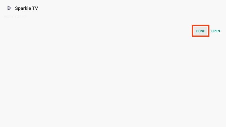 Sparkle TV IPTV Player on Firestick & Android TV