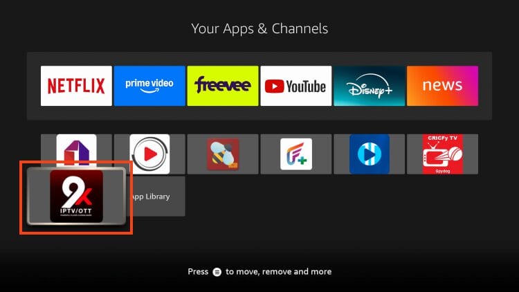 How to Install 9Xtream IPTV Player on Firestick/Android TV