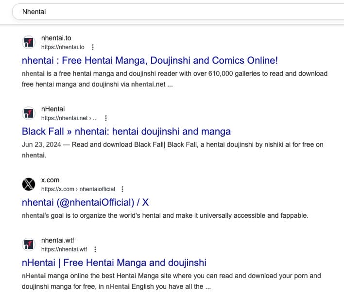 Nhentai Operators Ordered by U.S. Court to Expose Themselves