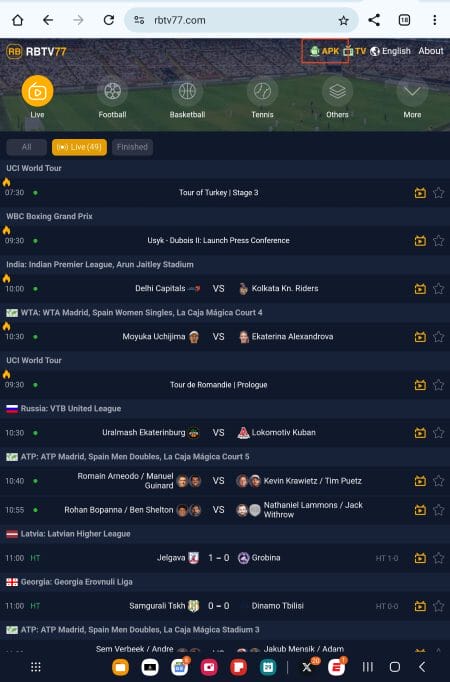 How to Install RBTV77 APK on Firestick/Android (Live Sports)