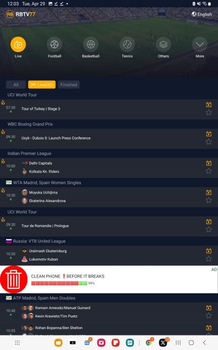 How to Install RBTV77 APK on Firestick/Android (Live Sports)