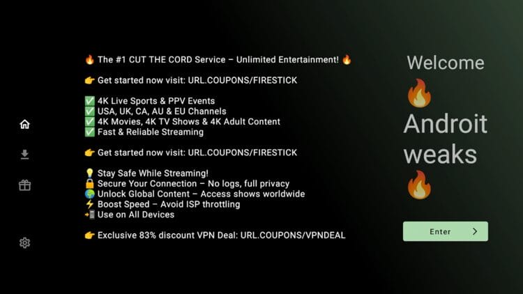 How to Install UK Turks App on Firestick & Android TV (V1.1.6)