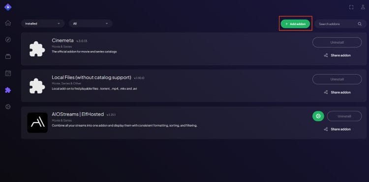 How to Install Debridio Stremio Addon (VOD & Live TV)