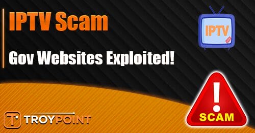 Government Website Exploited to Promote Fake IPTV Services