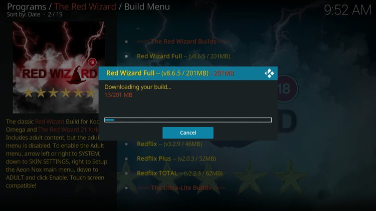 How to Install Red Wizard Build on Kodi (Latest Version)