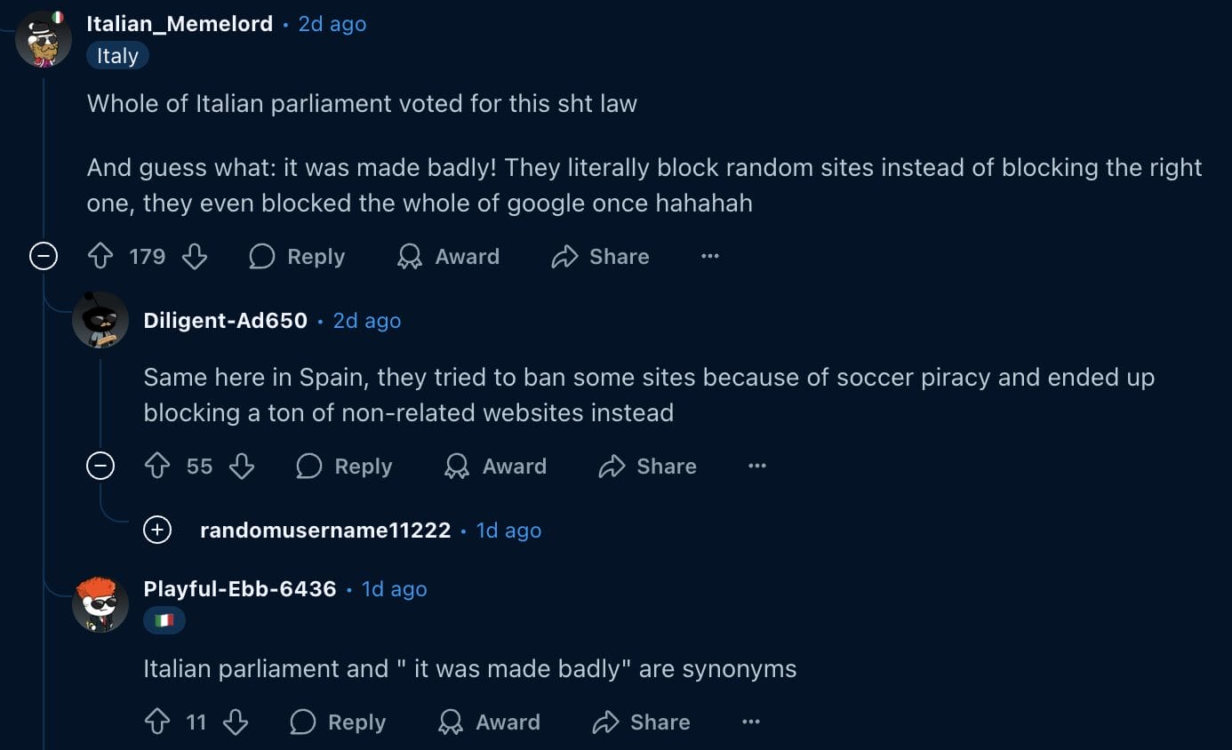 Piracy Shield Expands to Target VPNs and DNS Providers