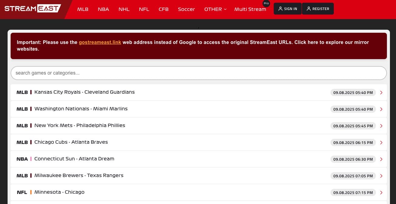 Is The Real Streameast Still Online? The Truth About Recent Raids