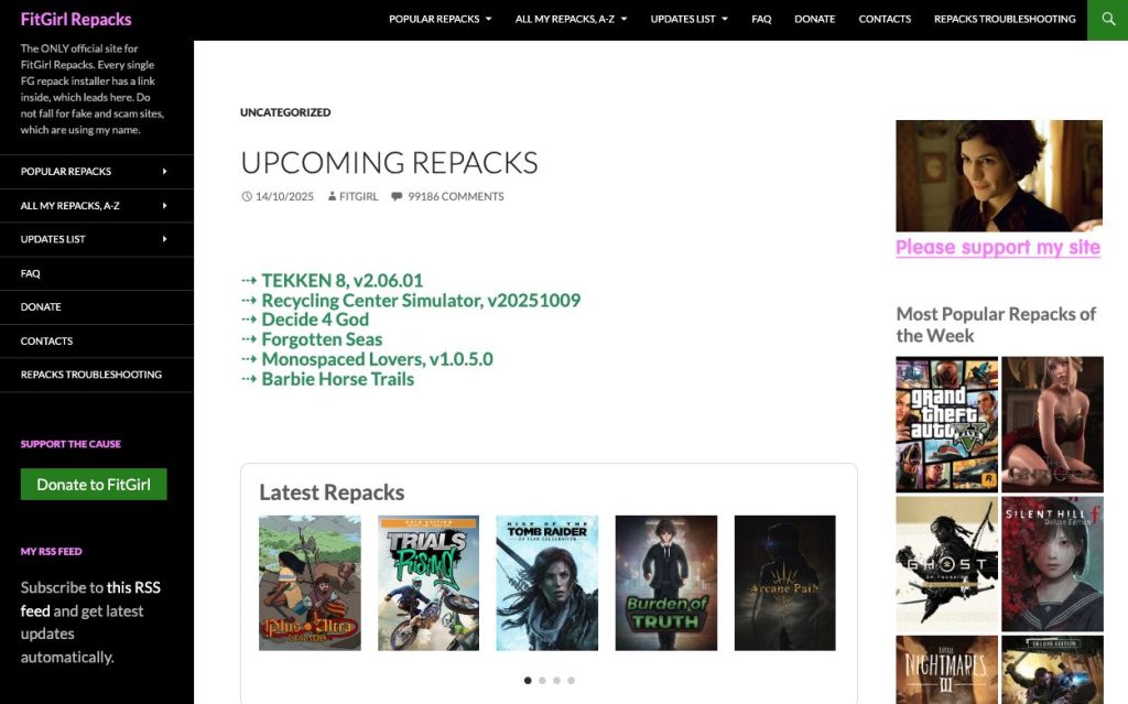 FitGirl Repacks Gets Blocked by ISPs Without Court Order – TROYPOINT ...