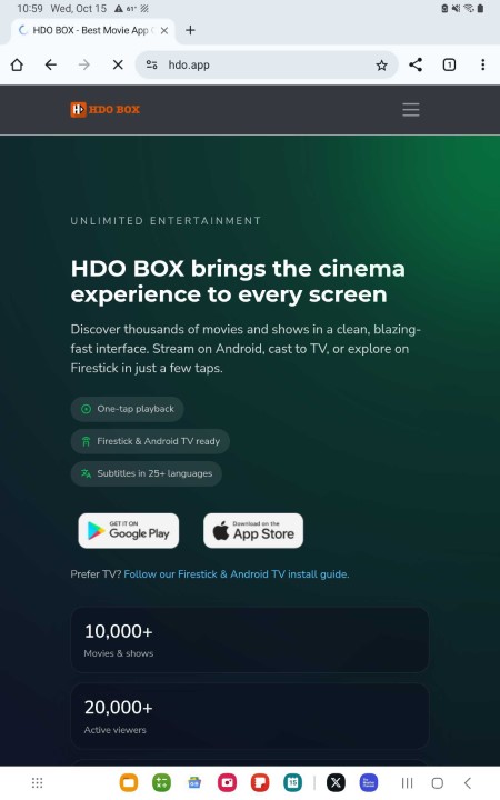 How to Install HDO Box on Firestick & Android TV (V2.1.4)