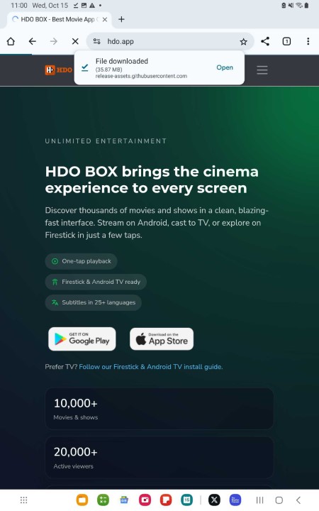 Install HDO Box V2.1.4 (Latest Update) - Firestick/Android