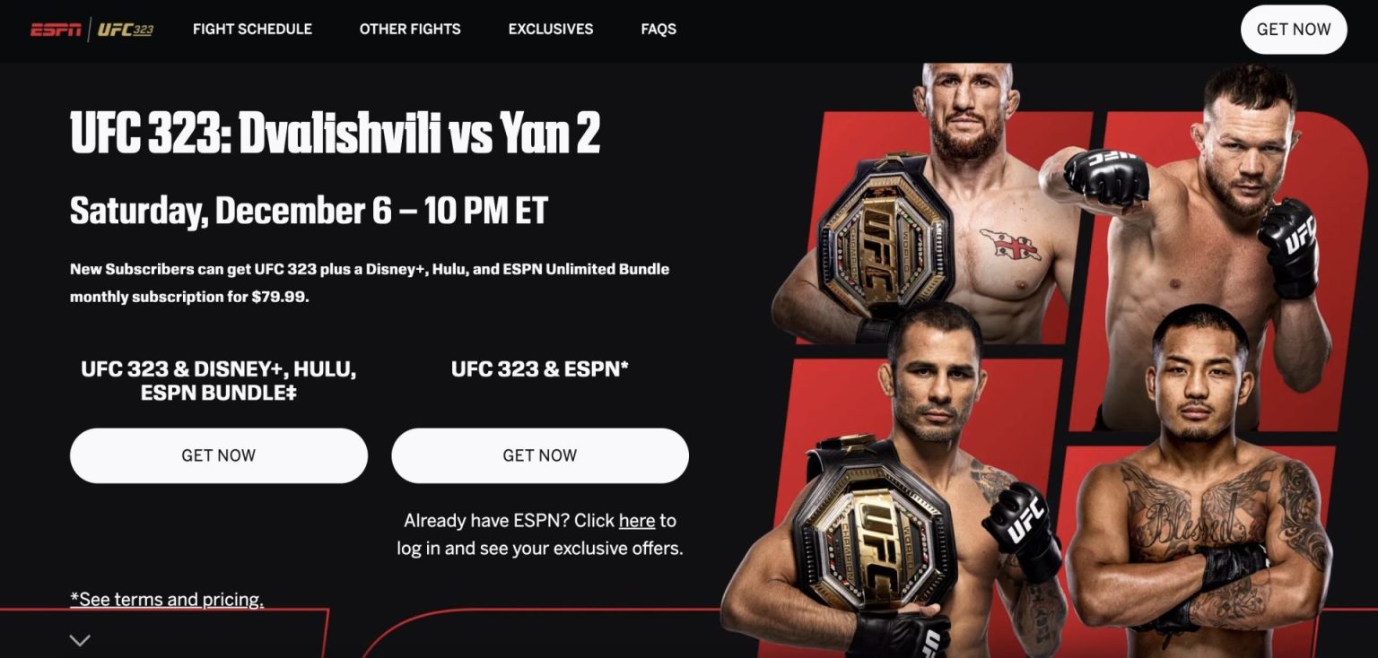 How to Stream UFC 327 on Firestick (Procházka vs Ulberg)