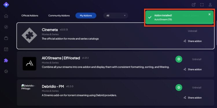 How to Install AutoStream Stremio Addon (1-Click Playback)