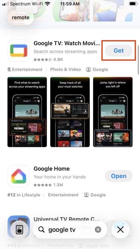 How to Install & Use Google TV App on iOS & Android