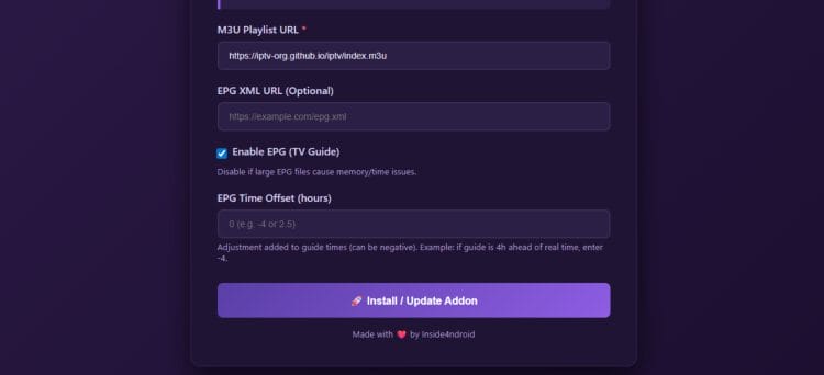 How to Watch IPTV on Stremio with M3U/EPG Addon