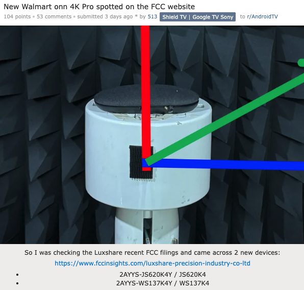 New Onn Streaming Devices Coming Soon? (New FCC Approvals)