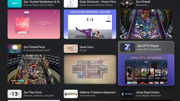 How to Install Zen IPTV Player on Apple TV & Android TV