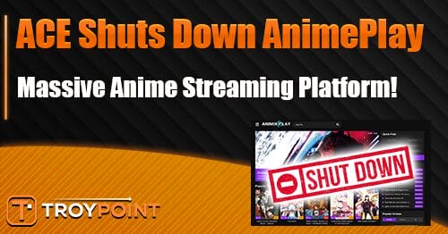AnimePlay Streaming Platform Shut Down by ACE