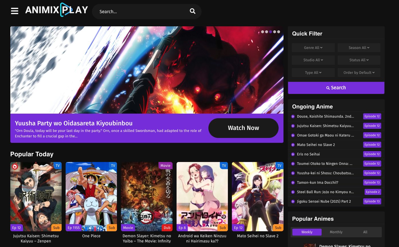 AnimePlay Streaming Platform Shut Down by ACE