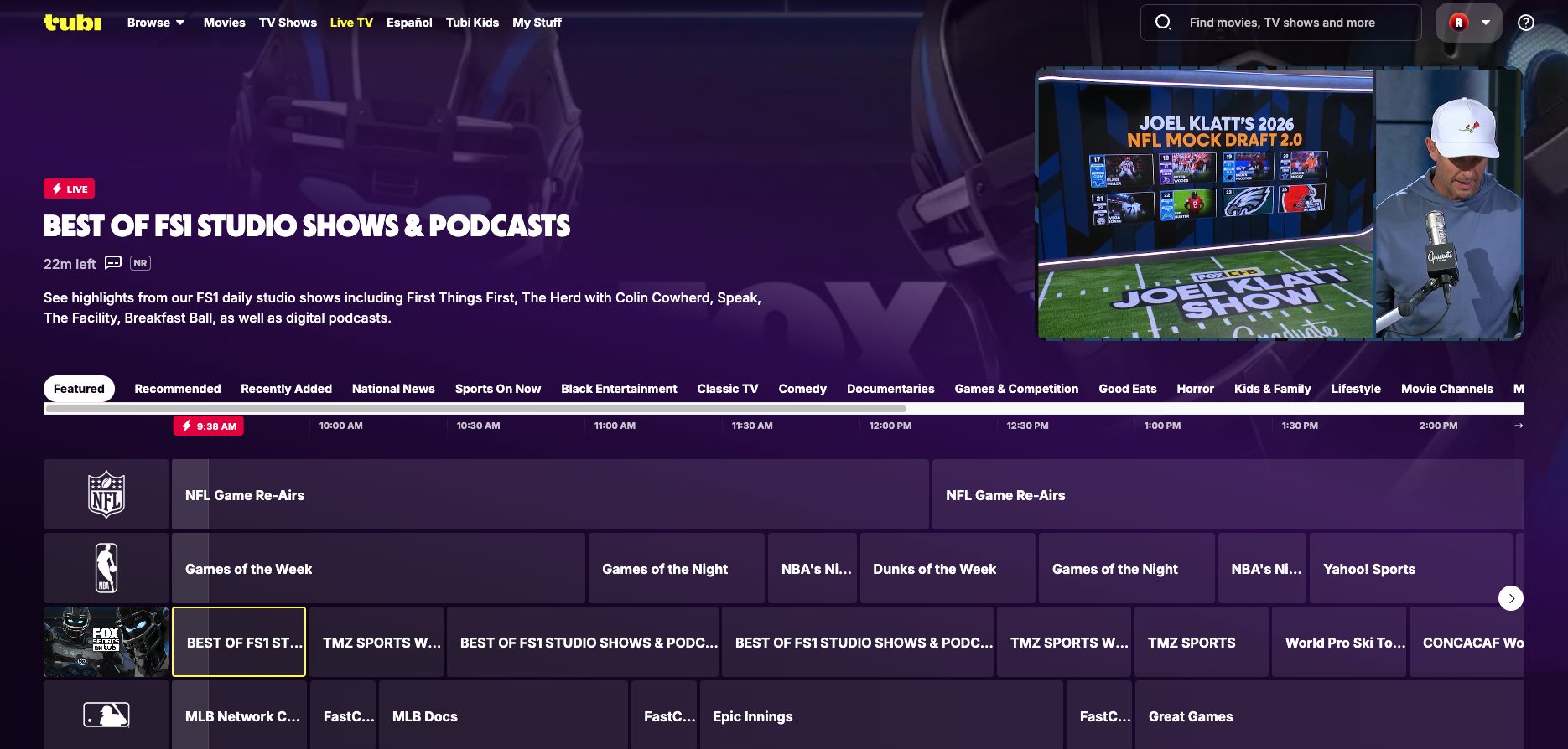 12 Best Sports Streaming Apps (Fire TV/Android/Google TV)