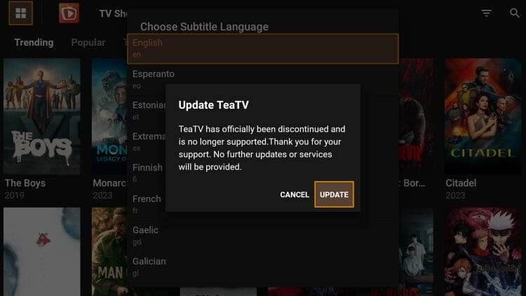 How to Install TeaTV on Firestick /Android TV (V11.1.8)
